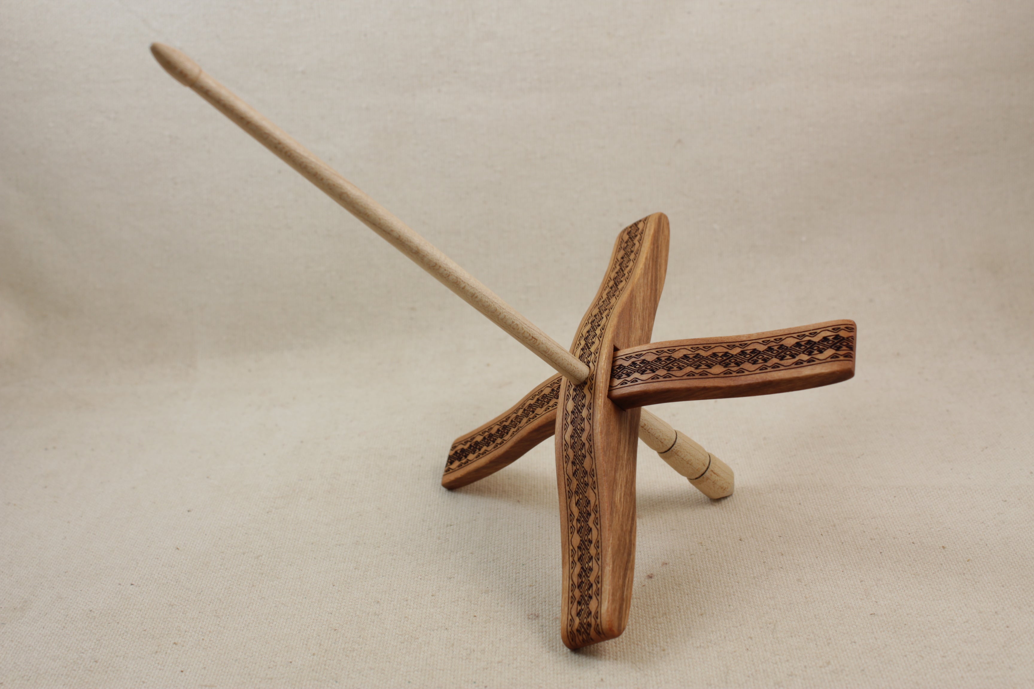 Turkish Delight 1 Full Size Glider Turkish Drop Spindle – Snyder Spindles