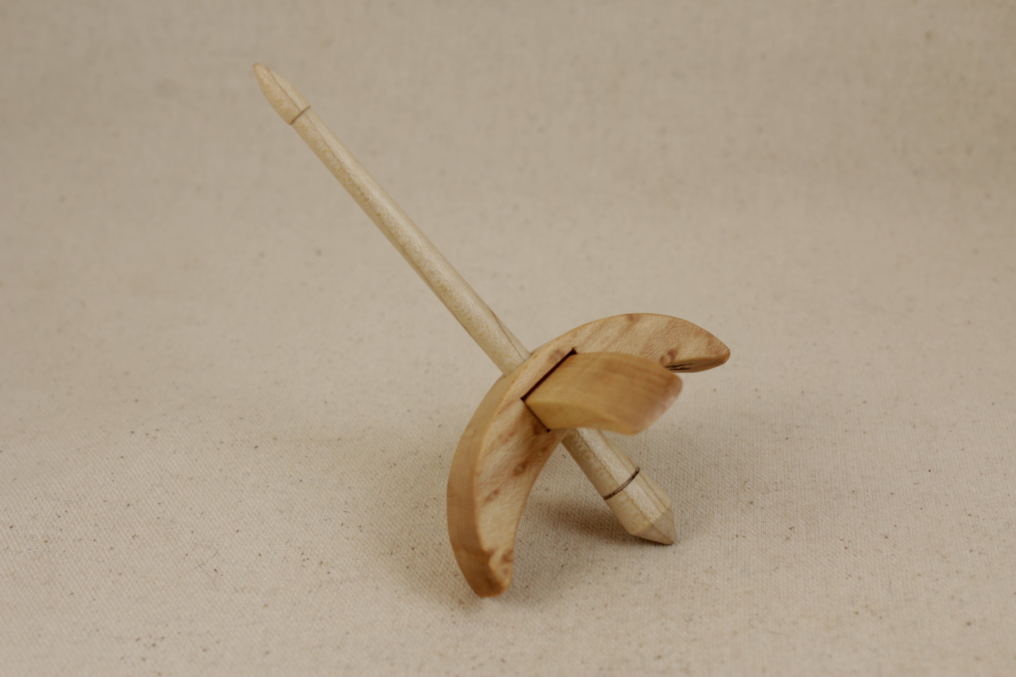 Birdseye Maple Classic Mini Turkish Drop Spindle – Snyder Spindles